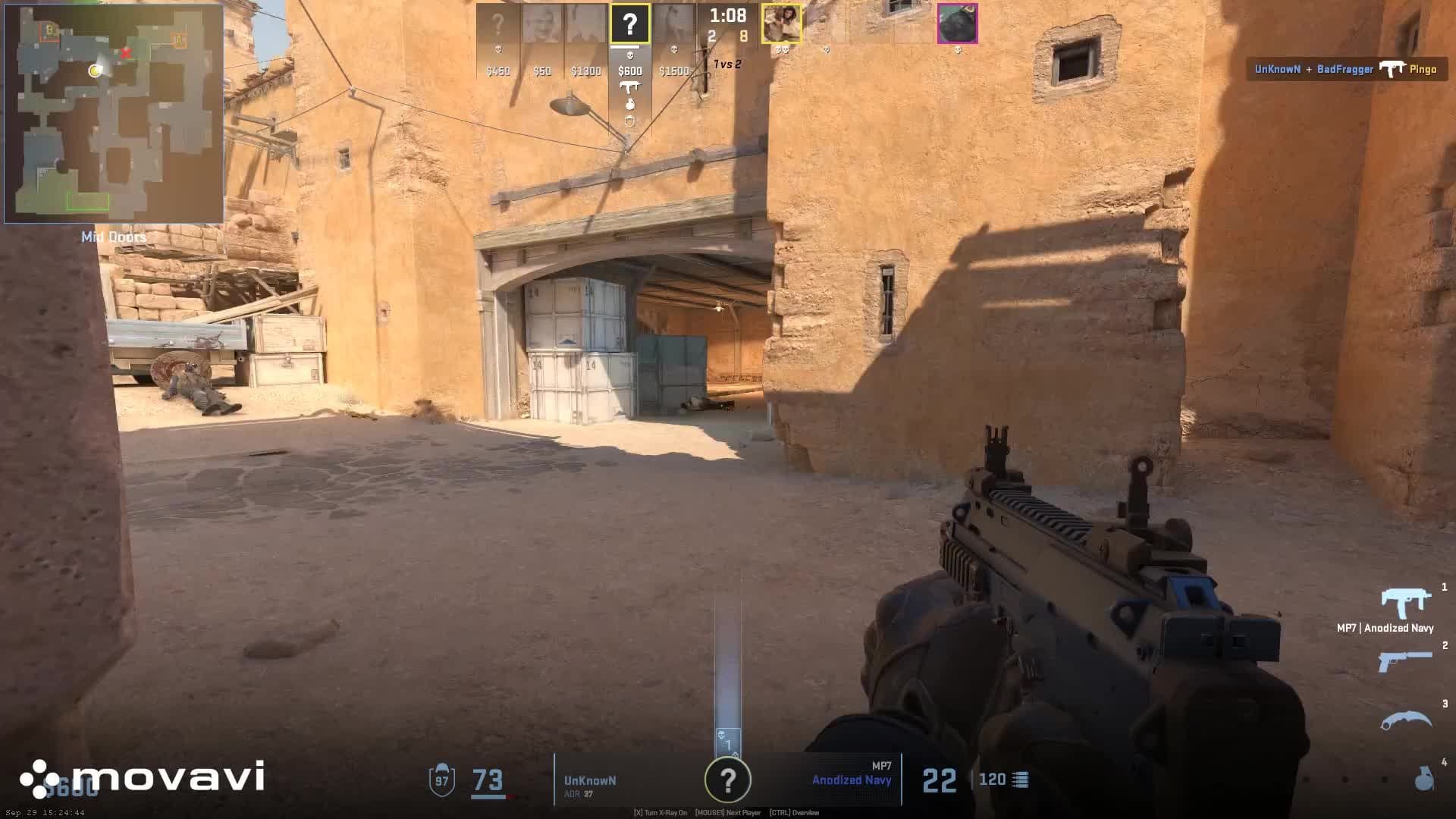 Lags and a visual bug with the radar have been fixed in CS2